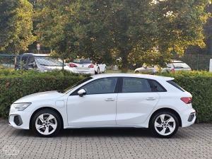 White Audi A3 2022 in Kaunas, with an engine capacity of 1.40 L and mileage of 68 thousand km for 26402 €, photo 7 on AUTOMOTO.COM.LV