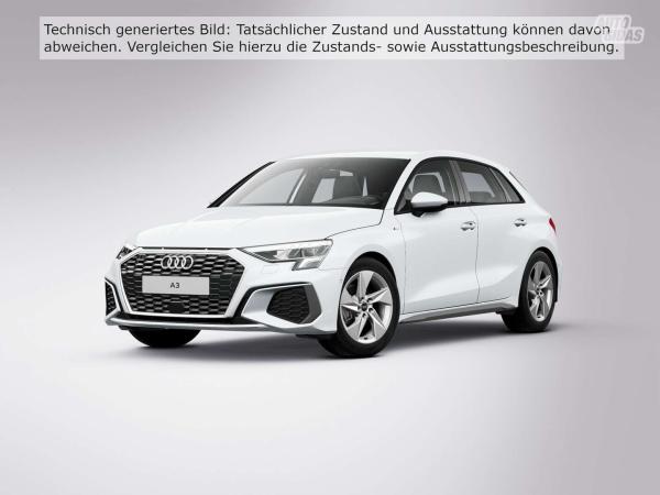 Balts Audi A3 2022 Kauņa, ar dzinēja tilpumu 1.50 L un nobraukumu 43 tūkst. km par 30905 €, foto 2 vietnē AUTOMOTO.COM.LV