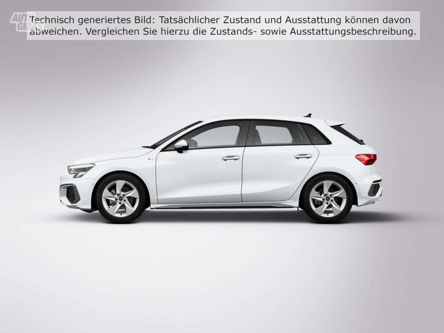 Balts Audi A3 2022 Kauņa, ar dzinēja tilpumu 1.50 L un nobraukumu 43 tūkst. km par 30905 €, foto 5 vietnē AUTOMOTO.COM.LV