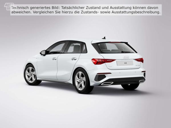 Balts Audi A3 2022 Kauņa, ar dzinēja tilpumu 1.50 L un nobraukumu 43 tūkst. km par 30905 €, foto 6 vietnē AUTOMOTO.COM.LV