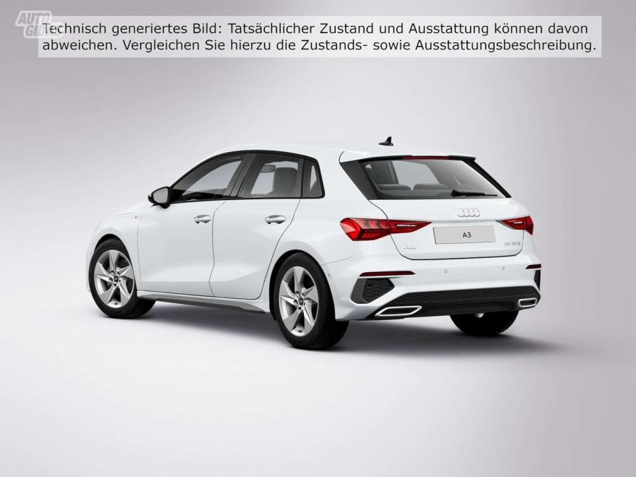 Balts Audi A3 2022 Kauņa, ar dzinēja tilpumu 1.50 L un nobraukumu 43 tūkst. km par 30905 €, foto 6 vietnē AUTOMOTO.COM.LV