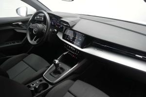 White Audi A3 2022 in Kaunas, with an engine capacity of 1.50 L and mileage of 64 thousand km for 23741 €, photo 6 on AUTOMOTO.COM.LV