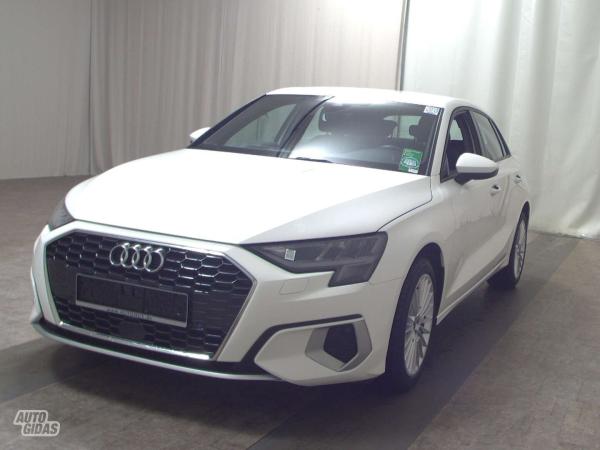 Balts Audi A3 2022 Kauņa, ar dzinēja tilpumu 1.00 L un nobraukumu 25 tūkst. km par 22724 €, foto 2 vietnē AUTOMOTO.COM.LV