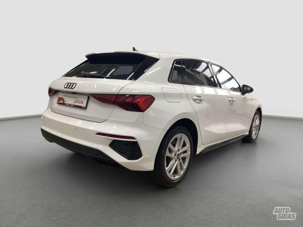 Balts Audi A3 2022 Kauņa, ar dzinēja tilpumu 1.40 L un nobraukumu 59 tūkst. km par 32164 €, foto 4 vietnē AUTOMOTO.COM.LV