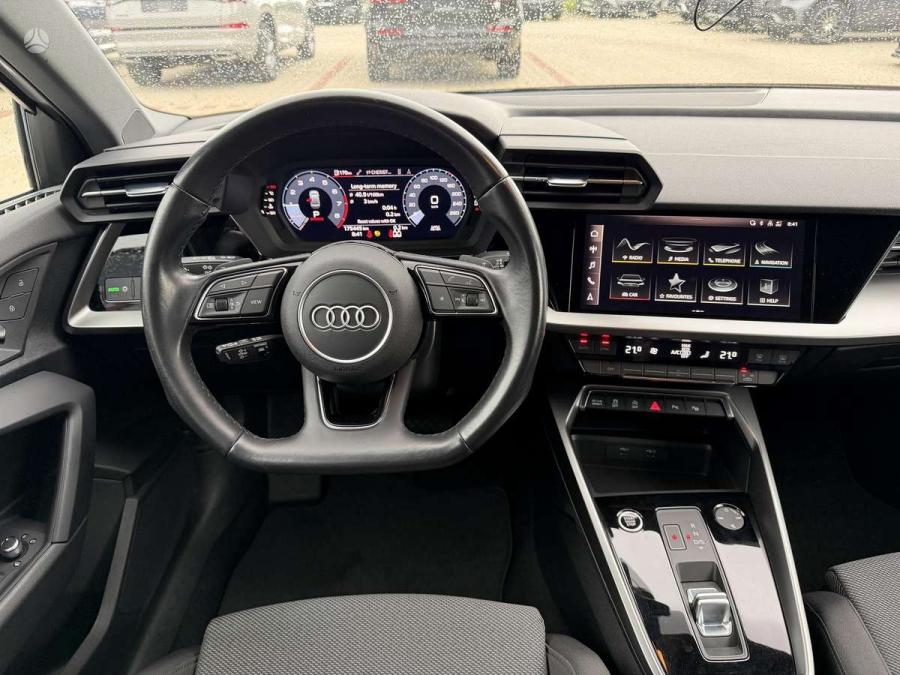 Белый Ауди А3 2022 в Шяуляй, объемом двигателя 1.50 л и пробегом 176 тыс. км за 18990 €, фото 17 на AUTOMOTO.COM.LV