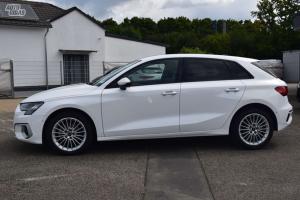 Balts Audi A3 2023 Kauņa, ar dzinēja tilpumu 2.00 L un nobraukumu 98 tūkst. km par 24725 €, foto 4 vietnē AUTOMOTO.COM.LV