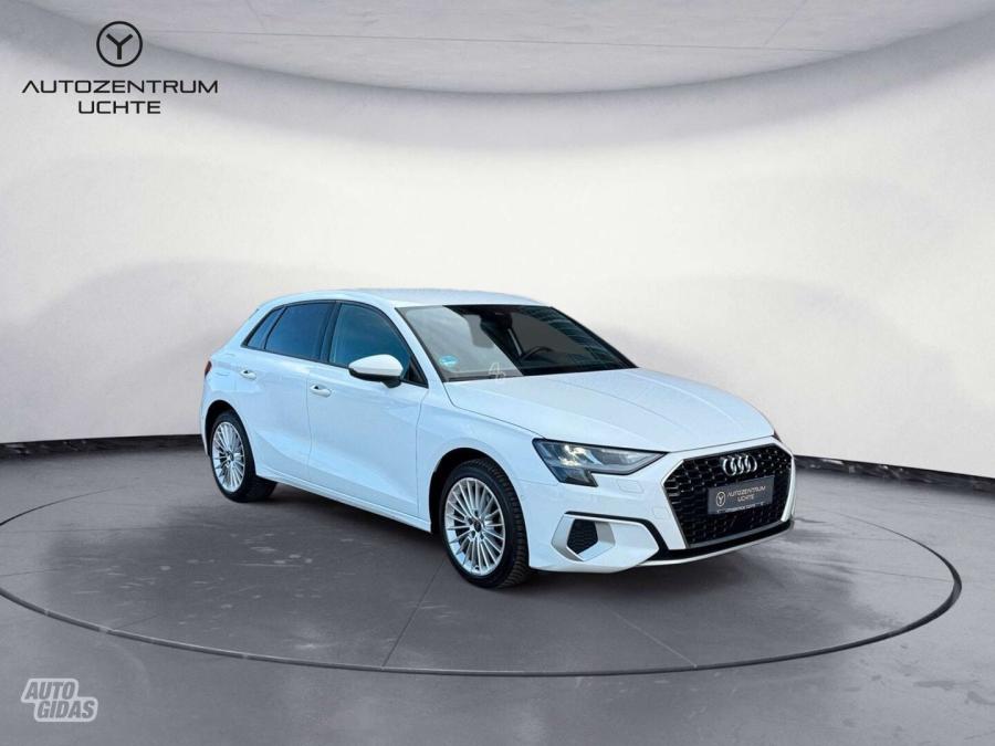Balts Audi A3 2023 Kauņa, ar dzinēja tilpumu 2.00 L un nobraukumu 69 tūkst. km par 29656 €, foto 2 vietnē AUTOMOTO.COM.LV