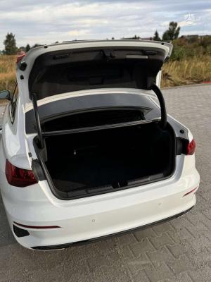 White Audi A3 2024 in Klaipeda, with an engine capacity of 2.00 L and mileage of 43 thousand km for 25500 €, photo 16 on AUTOMOTO.COM.LV