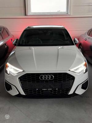 White Audi A3 2024 in Klaipeda, with an engine capacity of 2.00 L and mileage of 43 thousand km for 25500 €, photo 20 on AUTOMOTO.COM.LV