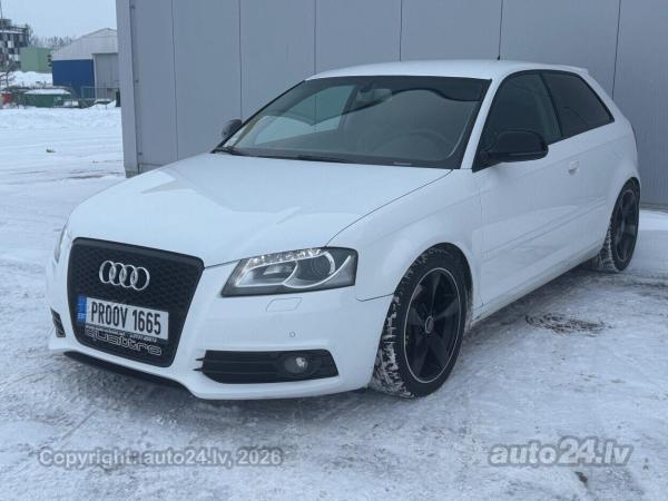 White Audi A3 2009 in Tartu, with an engine capacity of 1.80 L and mileage of 196 thousand km for 7900 €, photo 1 on AUTOMOTO.COM.LV
