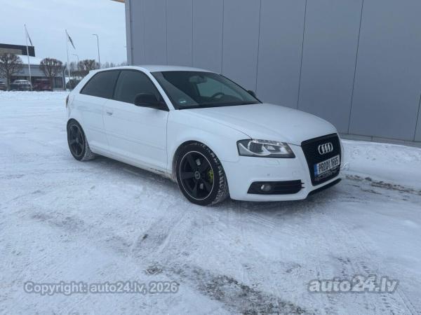 White Audi A3 2009 in Tartu, with an engine capacity of 1.80 L and mileage of 196 thousand km for 7900 €, photo 5 on AUTOMOTO.COM.LV