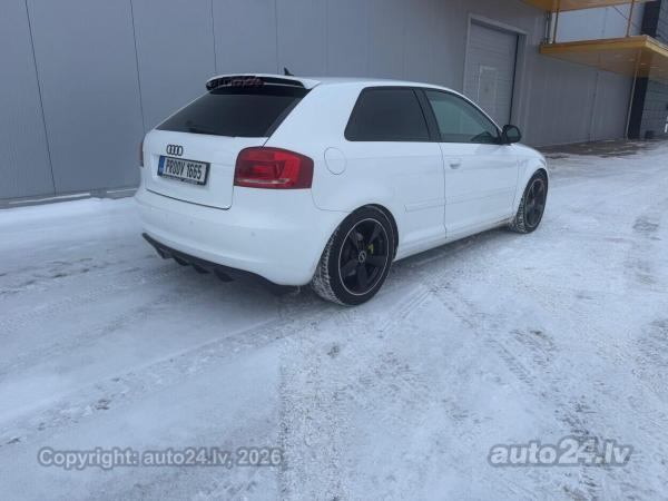 White Audi A3 2009 in Tartu, with an engine capacity of 1.80 L and mileage of 196 thousand km for 7900 €, photo 6 on AUTOMOTO.COM.LV