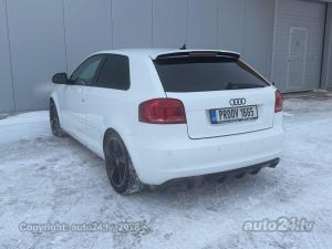 White Audi A3 2009 in Tartu, with an engine capacity of 1.80 L and mileage of 196 thousand km for 7900 €, photo 7 on AUTOMOTO.COM.LV