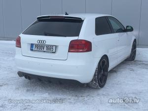 White Audi A3 2009 in Tartu, with an engine capacity of 1.80 L and mileage of 196 thousand km for 7900 €, photo 10 on AUTOMOTO.COM.LV