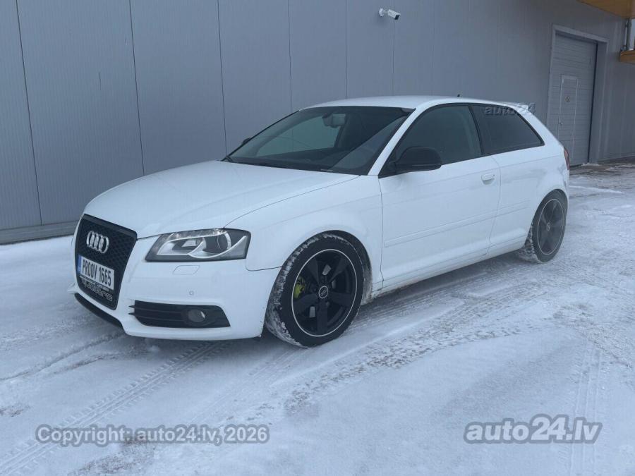 White Audi A3 2009 in Tartu, with an engine capacity of 1.80 L and mileage of 196 thousand km for 7900 €, photo 12 on AUTOMOTO.COM.LV