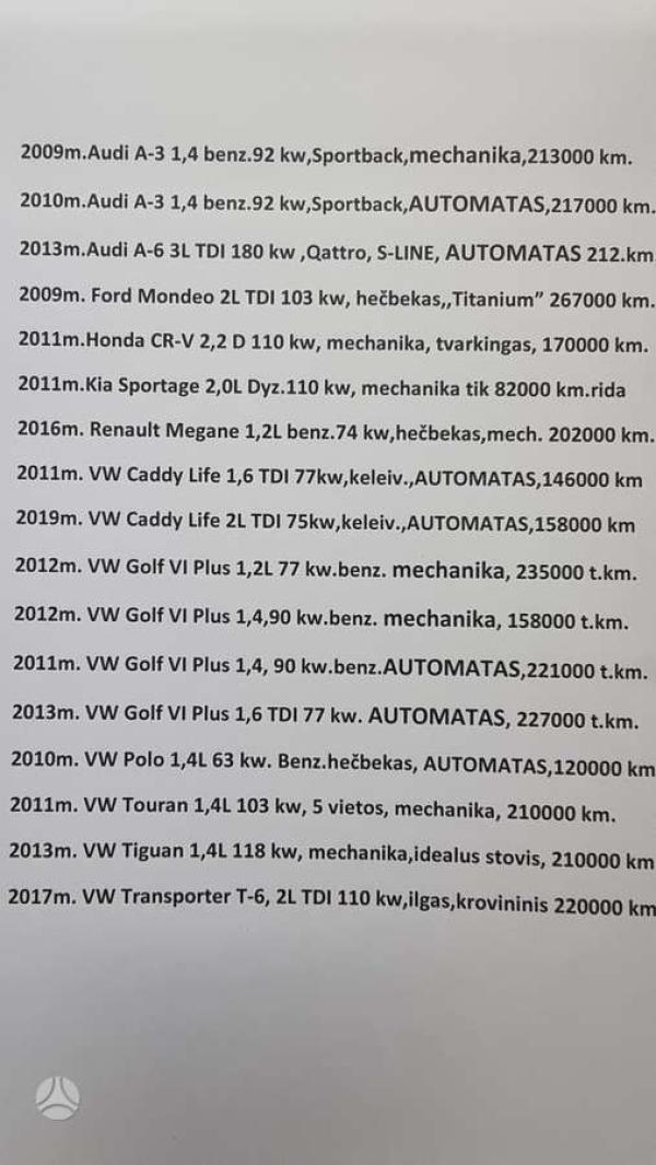 Balts Audi A3 2009 Viļņa, ar dzinēja tilpumu 1.40 L un nobraukumu 213 tūkst. km par 4300 €, foto 2 vietnē AUTOMOTO.COM.LV
