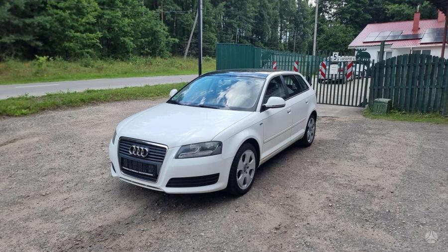 Balts Audi A3 2009 Viļņa, ar dzinēja tilpumu 1.40 L un nobraukumu 213 tūkst. km par 4300 €, foto 5 vietnē AUTOMOTO.COM.LV