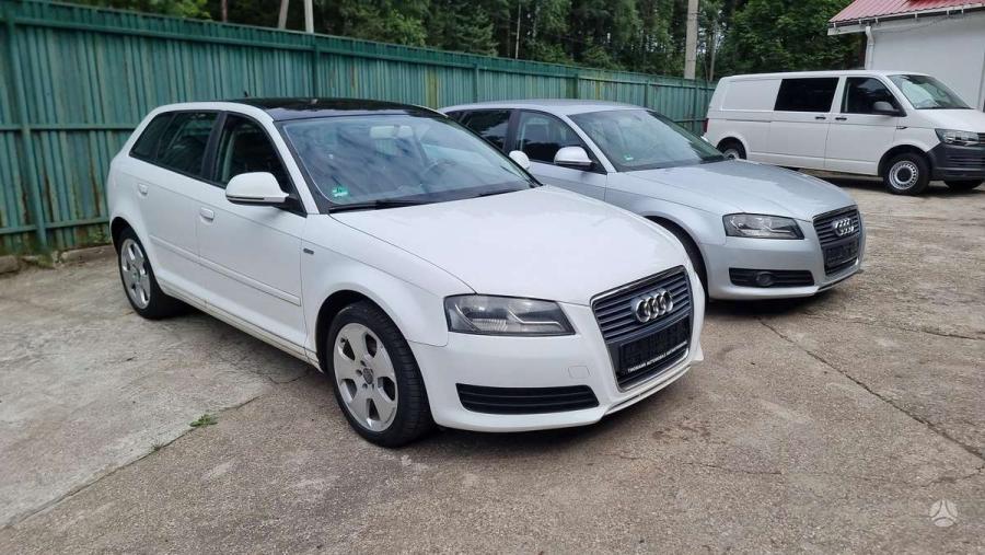 Balts Audi A3 2009 Viļņa, ar dzinēja tilpumu 1.40 L un nobraukumu 213 tūkst. km par 4300 €, foto 8 vietnē AUTOMOTO.COM.LV