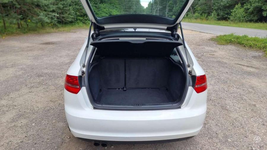 Balts Audi A3 2009 Viļņa, ar dzinēja tilpumu 1.40 L un nobraukumu 213 tūkst. km par 4300 €, foto 29 vietnē AUTOMOTO.COM.LV