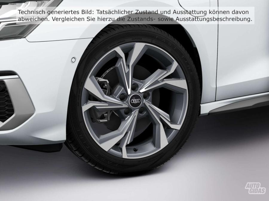 White Audi A3 2022 in Kaunas, with an engine capacity of 1.40 L and mileage of 32 thousand km for 31019 €, photo 10 on AUTOMOTO.COM.LV