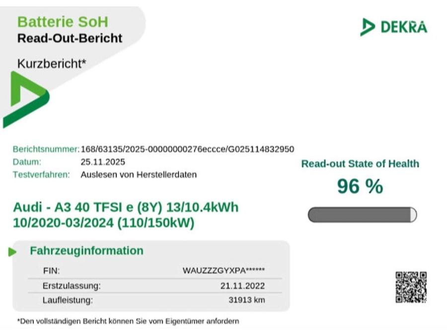 White Audi A3 2022 in Kaunas, with an engine capacity of 1.40 L and mileage of 32 thousand km for 31019 €, photo 15 on AUTOMOTO.COM.LV