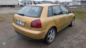 Dzeltens Audi A3 2000 Prienai, ar dzinēja tilpumu 1.90 L un nobraukumu 342 tūkst. km par 1000 €, foto 3 vietnē AUTOMOTO.COM.LV
