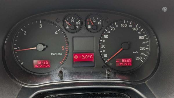 Dzeltens Audi A3 2000 Prienai, ar dzinēja tilpumu 1.90 L un nobraukumu 342 tūkst. km par 1000 €, foto 5 vietnē AUTOMOTO.COM.LV