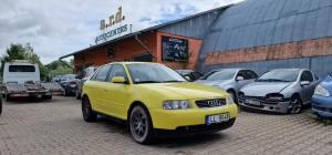 Yellow Audi A3 2001 in Valmiera, with an engine capacity of 1.90 L and mileage of 569 thousand km for 1400 €, photo  on AUTOMOTO.COM.LV