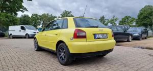 Yellow Audi A3 2001 in Valmiera, with an engine capacity of 1.90 L and mileage of 569 thousand km for 1400 €, photo 6 on AUTOMOTO.COM.LV