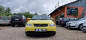 Yellow Audi A3 2001 in Valmiera, with an engine capacity of 1.90 L and mileage of 569 thousand km for 1400 €, photo 9 on AUTOMOTO.COM.LV
