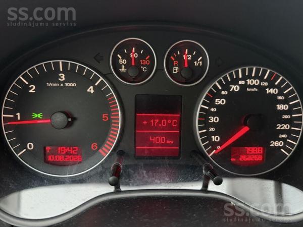 Желтый Ауди А3 2003 в Рига, объемом двигателя 2.00 л и пробегом 262 тыс. км за 1500 €, фото 7 на AUTOMOTO.COM.LV