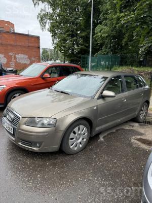 Dzeltens Audi A3 2007 Rīga, ar dzinēja tilpumu 2.00 L un nobraukumu 322 tūkst. km par 1500 €, foto  vietnē AUTOMOTO.COM.LV