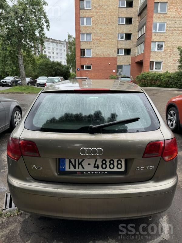 Dzeltens Audi A3 2007 Rīga, ar dzinēja tilpumu 2.00 L un nobraukumu 322 tūkst. km par 1500 €, foto 3 vietnē AUTOMOTO.COM.LV