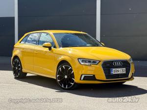 Dzeltens Audi A3 2017 Tallina, ar dzinēja tilpumu 1.40 L un nobraukumu 93 tūkst. km par 14900 €, foto 4 vietnē AUTOMOTO.COM.LV