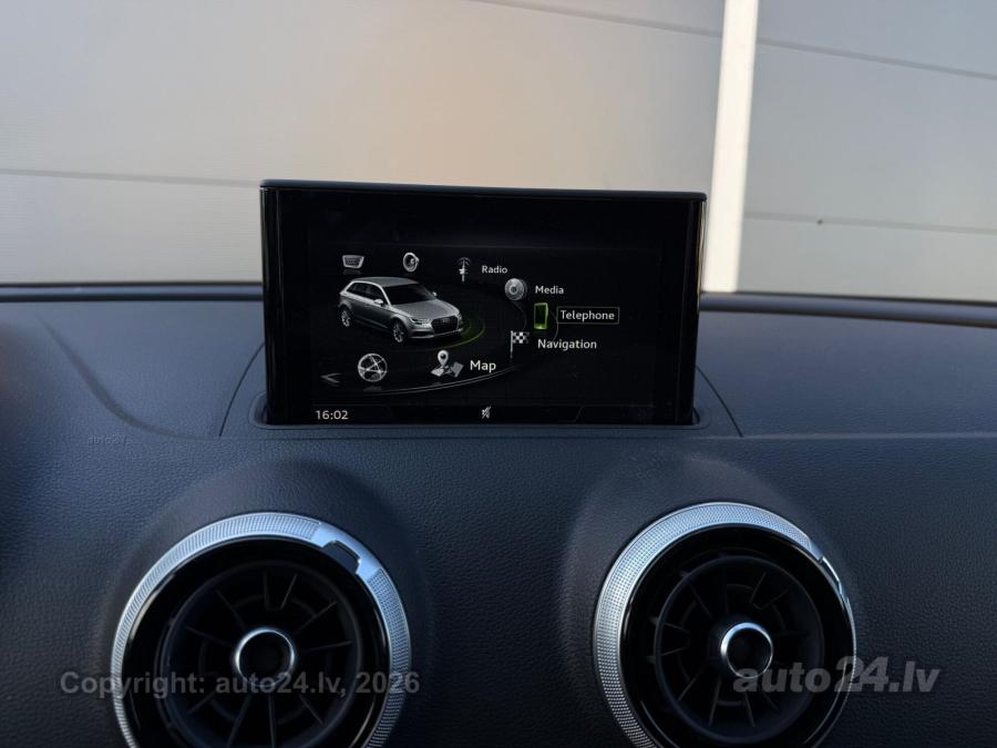 Dzeltens Audi A3 2017 Tallina, ar dzinēja tilpumu 1.40 L un nobraukumu 93 tūkst. km par 14900 €, foto 19 vietnē AUTOMOTO.COM.LV