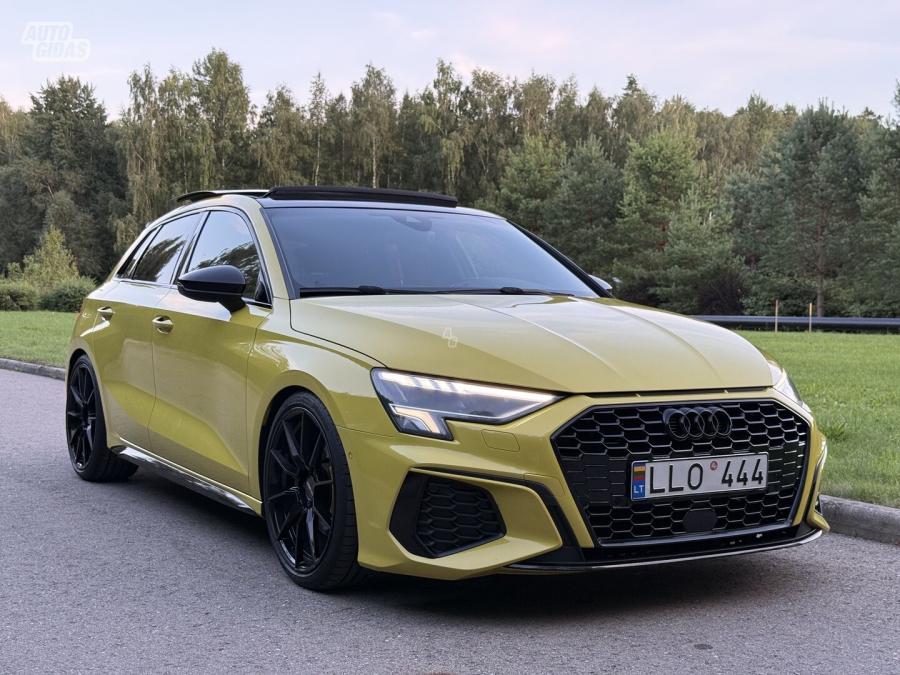 Dzeltens Audi A3 2021 Kauņa, ar dzinēja tilpumu 1.50 L un nobraukumu 84 tūkst. km par 23490 €, foto 7 vietnē AUTOMOTO.COM.LV