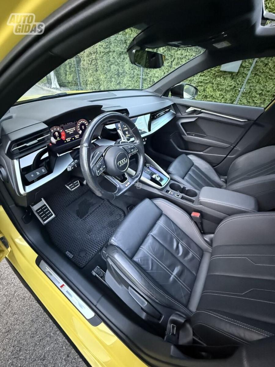 Dzeltens Audi A3 2021 Kauņa, ar dzinēja tilpumu 1.50 L un nobraukumu 84 tūkst. km par 23490 €, foto 13 vietnē AUTOMOTO.COM.LV