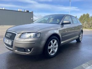 Yellow Audi A3 2006 in Vilnius, with an engine capacity of 2.00 L and mileage of 138 thousand km for 2650 €, photo  on AUTOMOTO.COM.LV