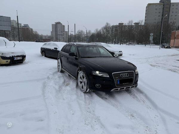 Black Audi A4 Allroad 2009 in Kaunas, with an engine capacity of 1.98 L and mileage of 291 thousand km for 5800 €, photo 5 on AUTOMOTO.COM.LV