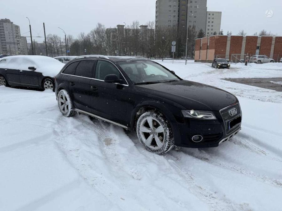 Черный Ауди А4 Олроуд 2009 в Каунас, объемом двигателя 1.98 л и пробегом 291 тыс. км за 5800 €, фото 6 на AUTOMOTO.COM.LV