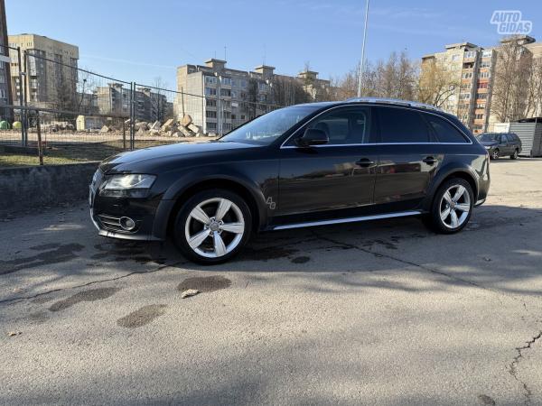 Melns Audi A4 Allroad 2009 Kauņa, ar dzinēja tilpumu 2.00 L un nobraukumu 290 tūkst. km par 4800 €, foto 3 vietnē AUTOMOTO.COM.LV