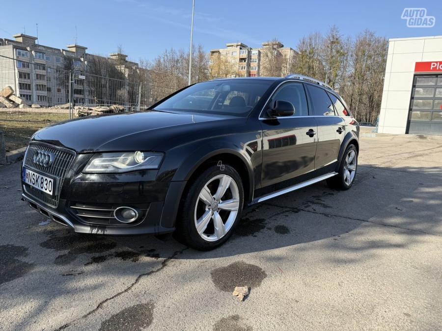 Black Audi A4 Allroad 2009 in Kaunas, with an engine capacity of 2.00 L and mileage of 290 thousand km for 4800 €, photo 4 on AUTOMOTO.COM.LV