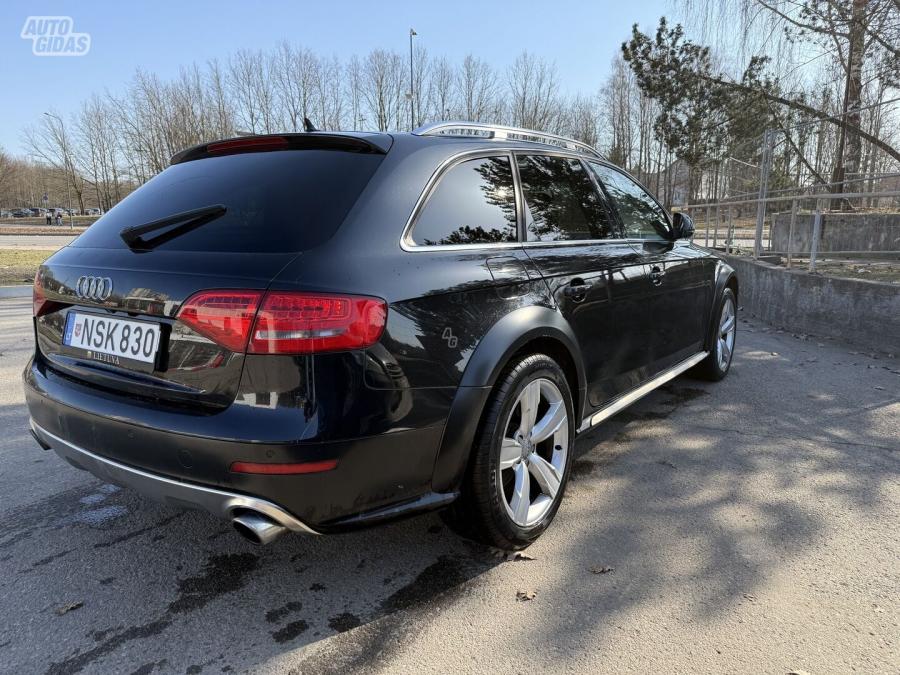 Melns Audi A4 Allroad 2009 Kauņa, ar dzinēja tilpumu 2.00 L un nobraukumu 290 tūkst. km par 4600 €, foto 7 vietnē AUTOMOTO.COM.LV