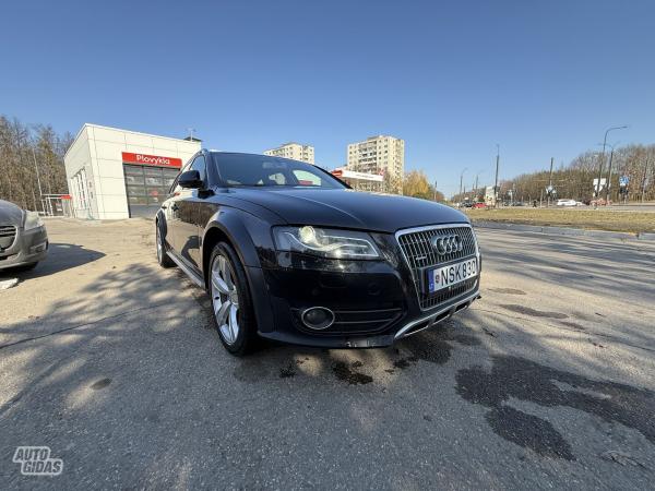 Melns Audi A4 Allroad 2009 Kauņa, ar dzinēja tilpumu 2.00 L un nobraukumu 290 tūkst. km par 4600 €, foto 8 vietnē AUTOMOTO.COM.LV