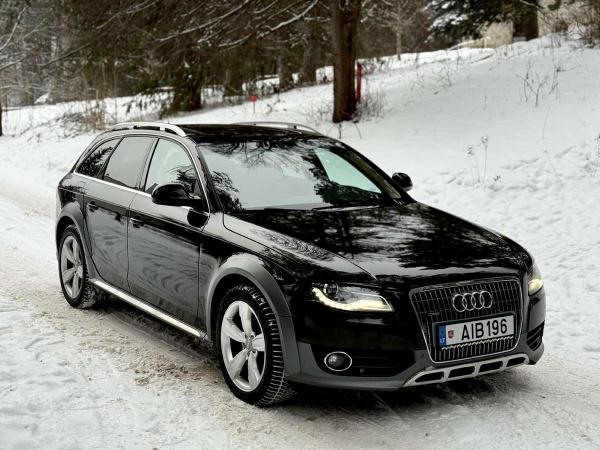 Melns Audi A4 Allroad 2010 Viļņa, ar dzinēja tilpumu 2.97 L un nobraukumu 298 tūkst. km par 6000 €, foto 1 vietnē AUTOMOTO.COM.LV