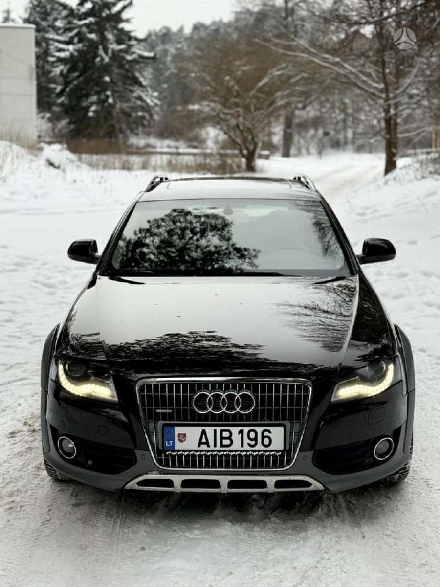 Black Audi A4 Allroad 2010 in Vilnius, with an engine capacity of 2.97 L and mileage of 298 thousand km for 6000 €, photo 3 on AUTOMOTO.COM.LV