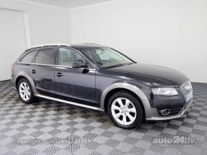 Melns Audi A4 Allroad 2010 Tallina, ar dzinēja tilpumu 3.00 L un nobraukumu 296 tūkst. km par 3599 €, foto  vietnē AUTOMOTO.COM.LV