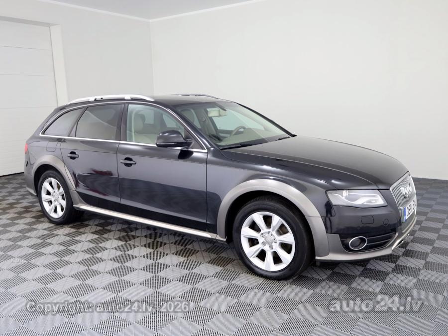 Melns Audi A4 Allroad 2010 Tallina, ar dzinēja tilpumu 3.00 L un nobraukumu 296 tūkst. km par 3599 €, foto 1 vietnē AUTOMOTO.COM.LV