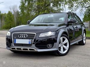 Melns Audi A4 Allroad 2010 Tauragė, ar dzinēja tilpumu 1.97 L un nobraukumu 306 tūkst. km par 6500 €, foto  vietnē AUTOMOTO.COM.LV