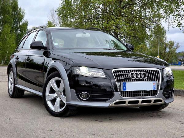 Melns Audi A4 Allroad 2010 Tauragė, ar dzinēja tilpumu 1.97 L un nobraukumu 306 tūkst. km par 6500 €, foto 3 vietnē AUTOMOTO.COM.LV